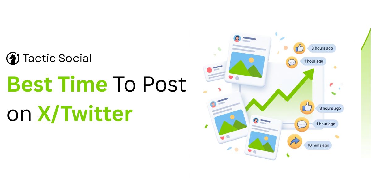 Best Time to Post on Twitter / X (2026) | Tactic Social